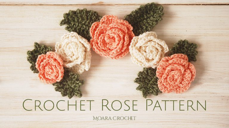 Crochet Rose Granny Square | Free Pattern