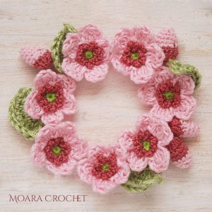 Crochet Cherry Blossom | Free Crochet Pattern