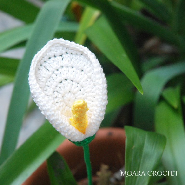 Crochet Calla Lily | Free Crochet Flower Pattern