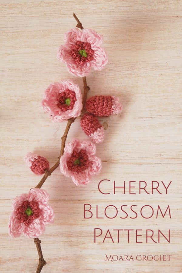 Crochet Cherry Blossom | Free Crochet Pattern