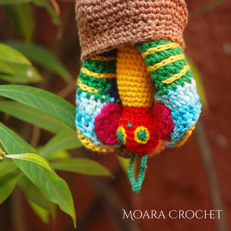 Crochet Caterpillar Life Cycle Set Pattern
