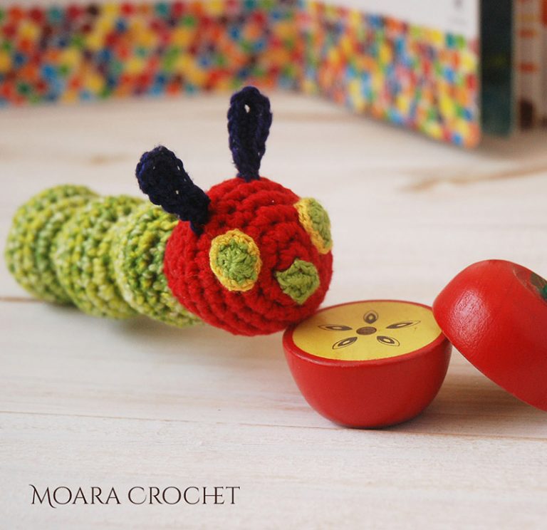 Crochet Caterpillar Life Cycle Set Pattern