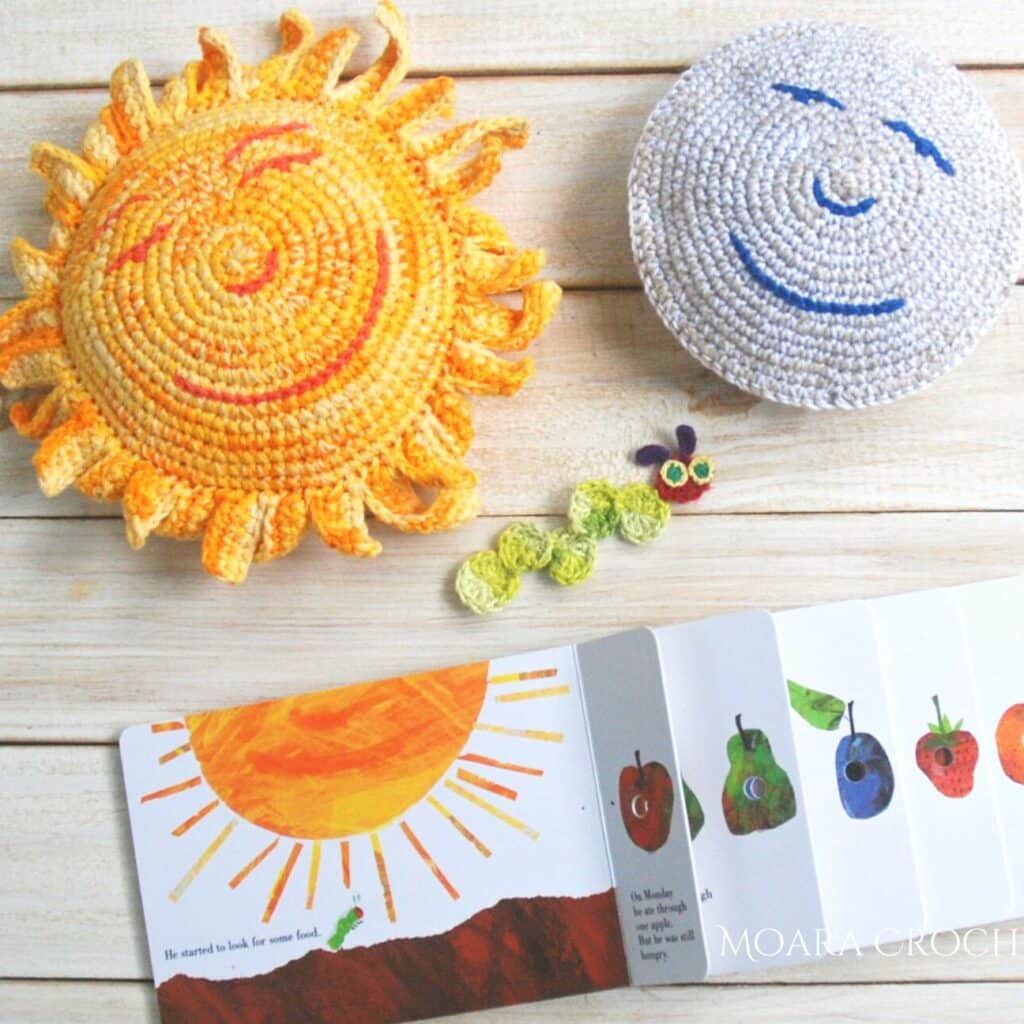 Crochet Caterpillar Life Cycle Set Pattern