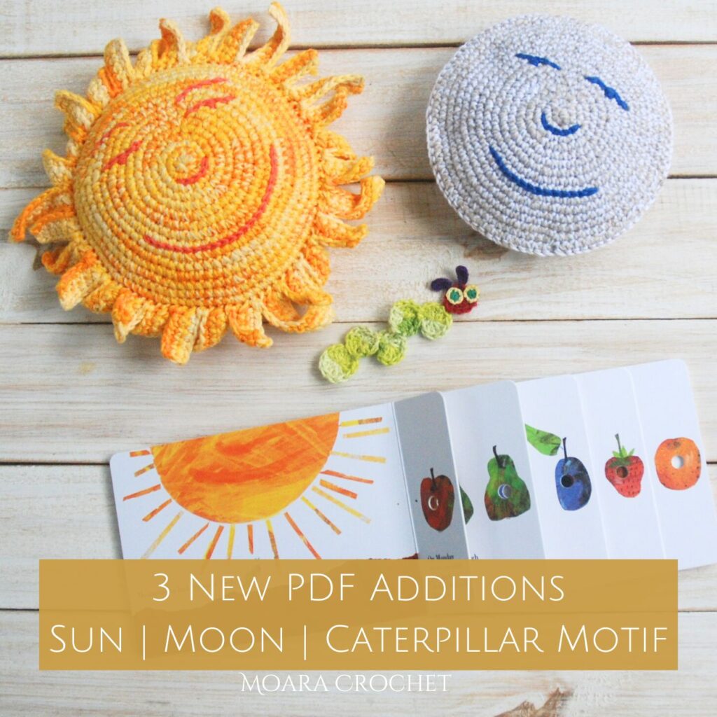 Crochet Caterpillar Life Cycle Set Pattern