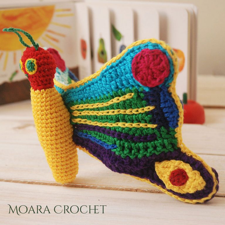 Crochet Caterpillar Life Cycle Set Pattern