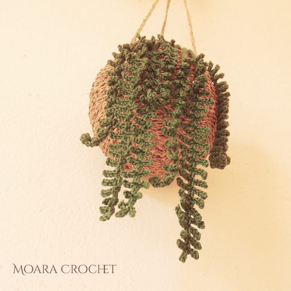Crochet Fern Pattern - Step by Step tutorial with