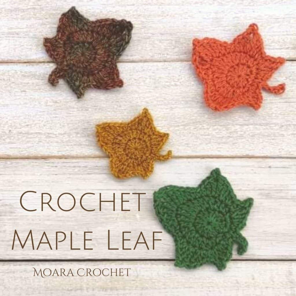 Crochet Maple Leaf Free Pattern Moara Crochet Crochet Maple Leaf Free Pattern Moara Crochet