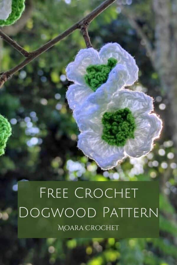 Crochet Dogwood Flower