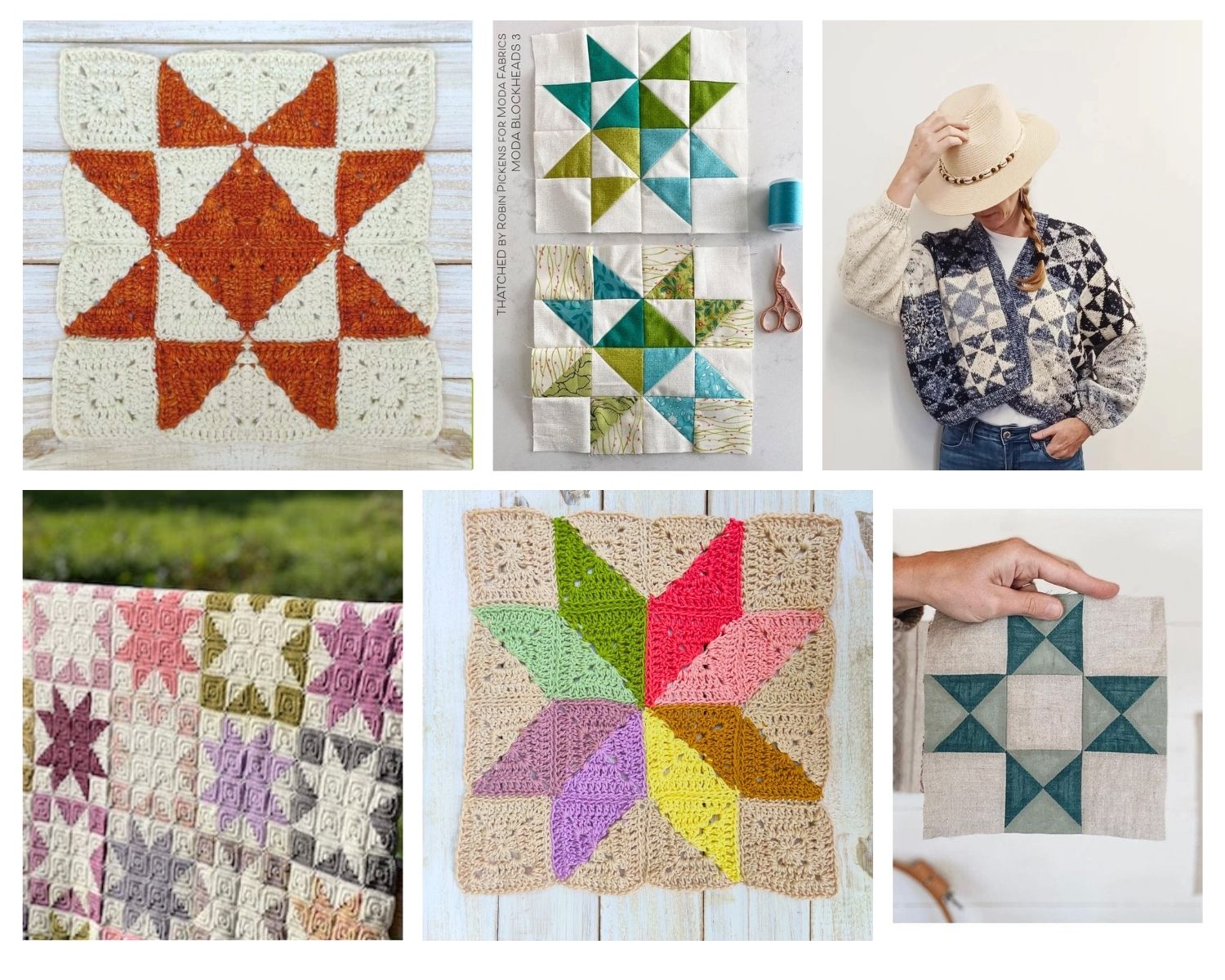 Crochet Half and Half Granny Square