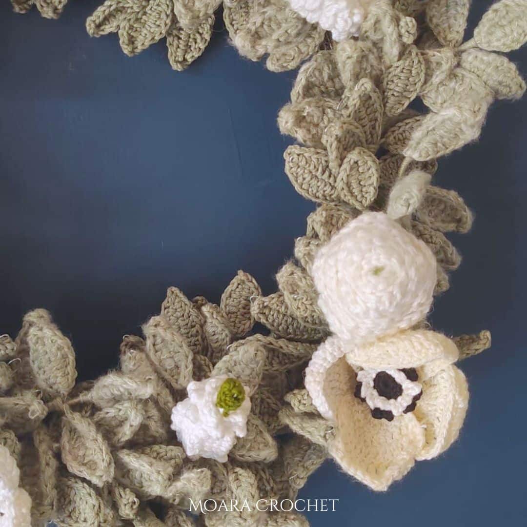 Crochet Spring Wreath