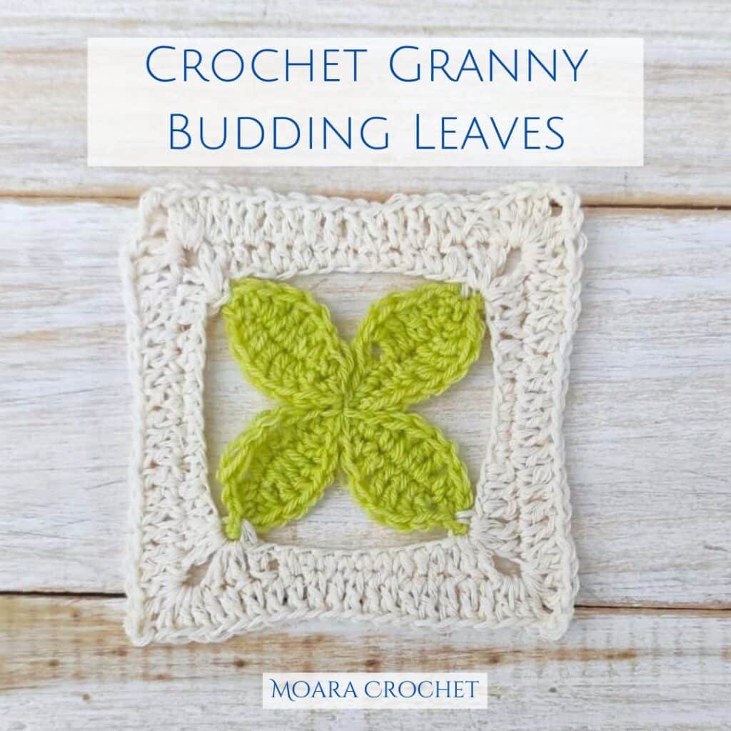 Crochet Leaf Granny Square