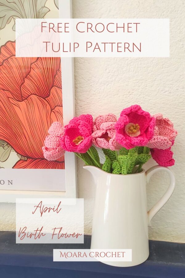 How to Crochet Tulip Flowers