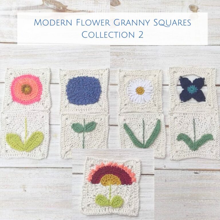 Crochet Granny Squares Collection 2 Modern Crochet Flowers