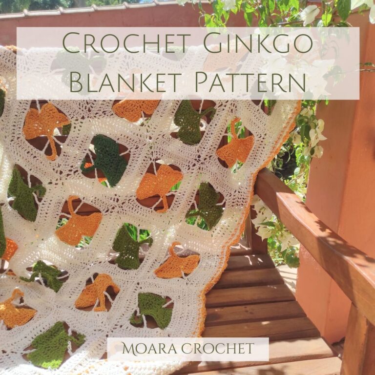 Ginkgo Crochet Blanket