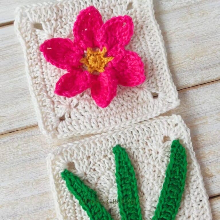 Crochet Granny Square Flowers Collection 3