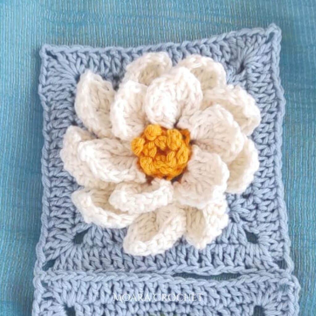 Water Lily Granny Square