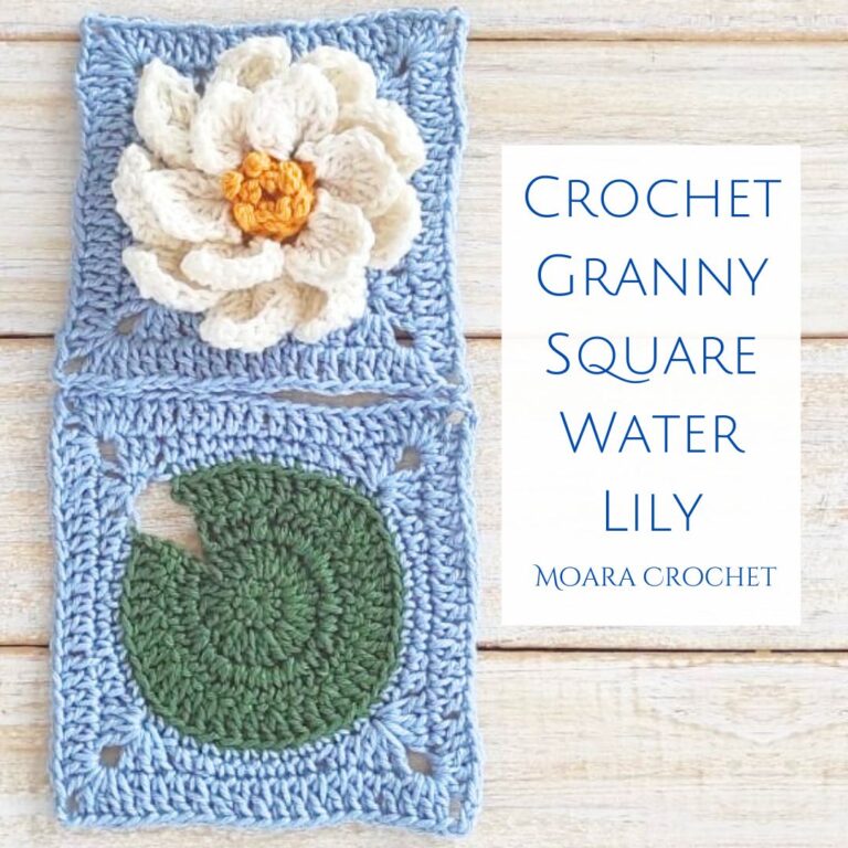 Crochet Flower Granny Squares PDF Patterns-